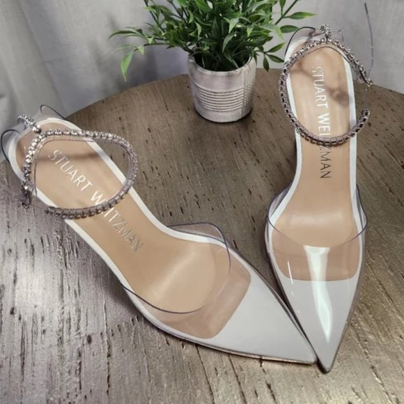 Stuart Weitzman | Shoes | Stuart Weitzman 0 Crystal Rhinestone ...